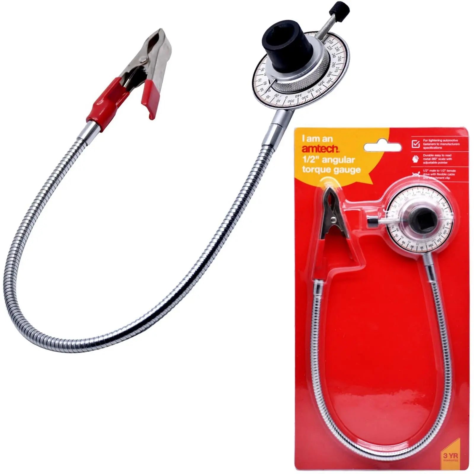 Amtech Angular Torque Gauge 1/2 - White Rose Tools