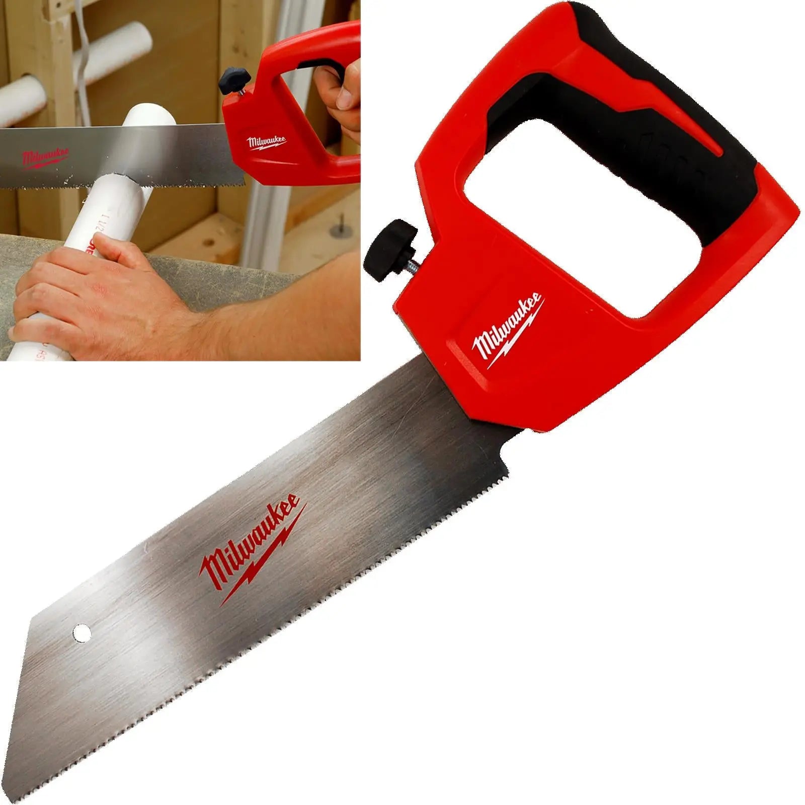Milwaukee PVC Saw 305mm Compact Design - White Rose Tools