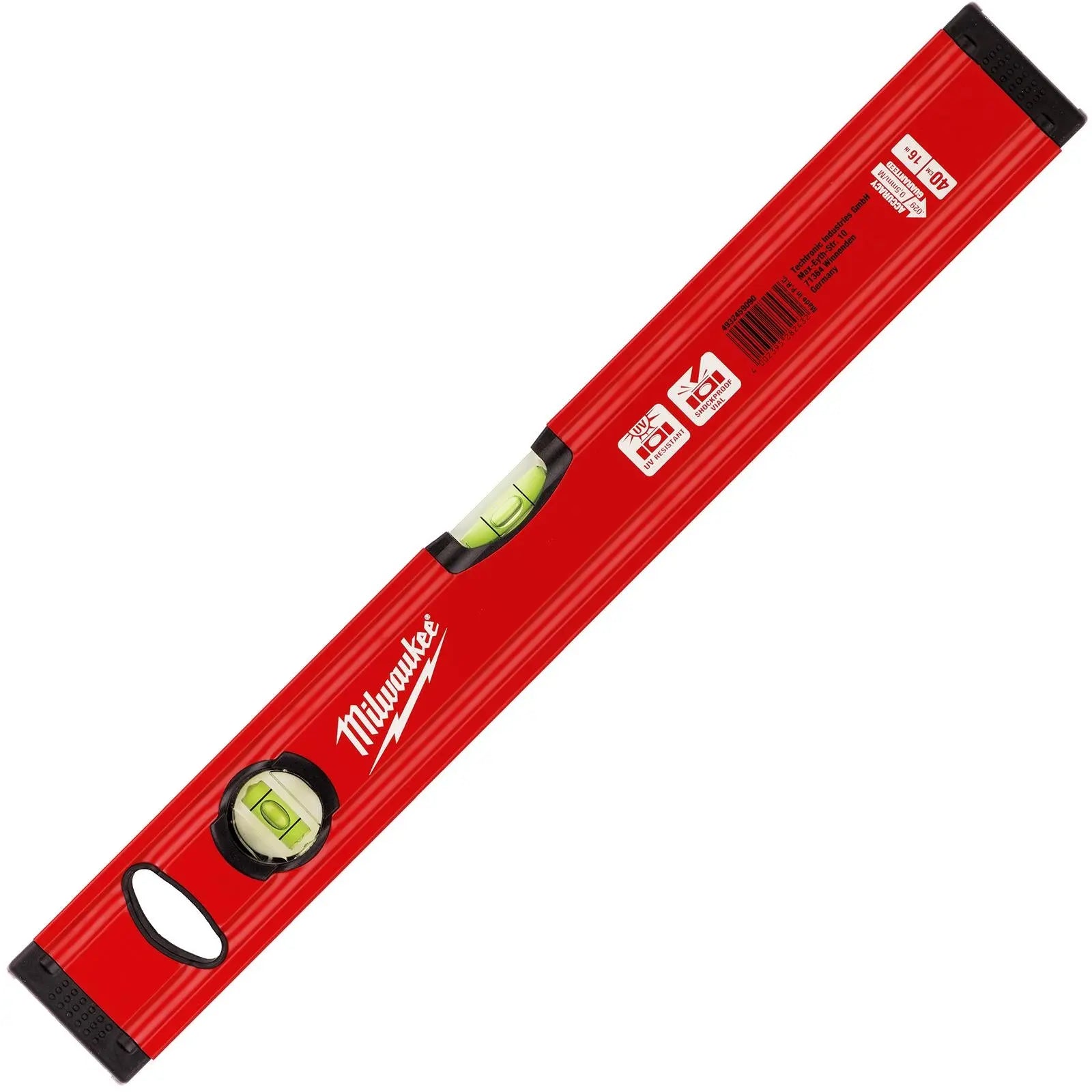Milwaukee Slim Box Spirit Level 40cm - White Rose Tools