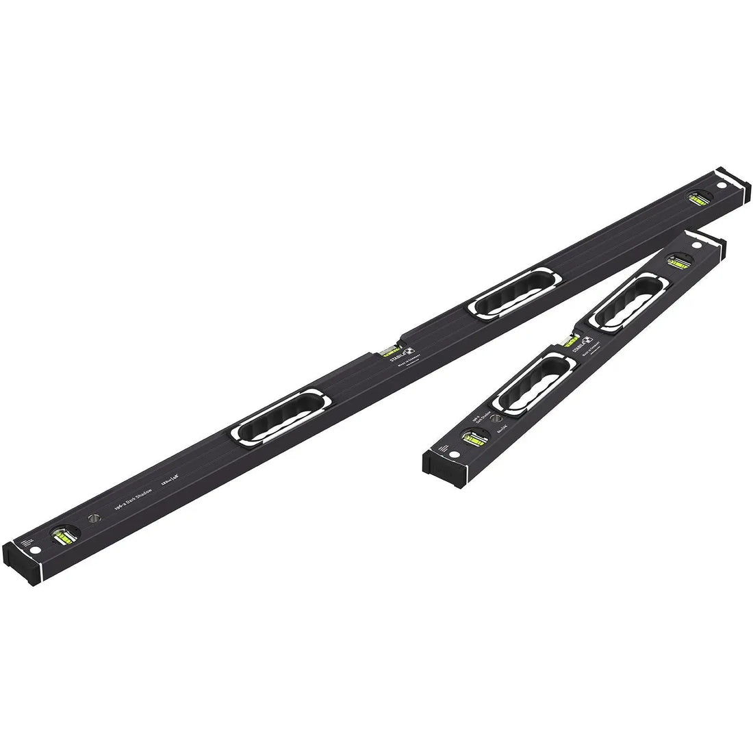 STABILA Dark Shadow 196‑2 Level Set | 4 Pack 40–183cm Limited Edition