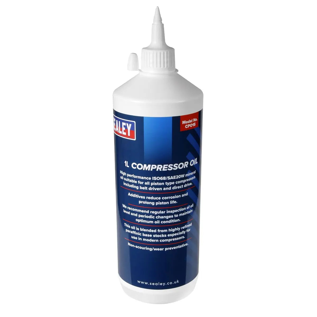 Sealey Compressor Oil 1L - White Rose Tools
