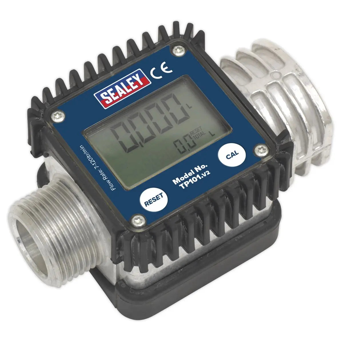 Sealey Digital Diesel & Fluid Flow Meter - White Rose Tools