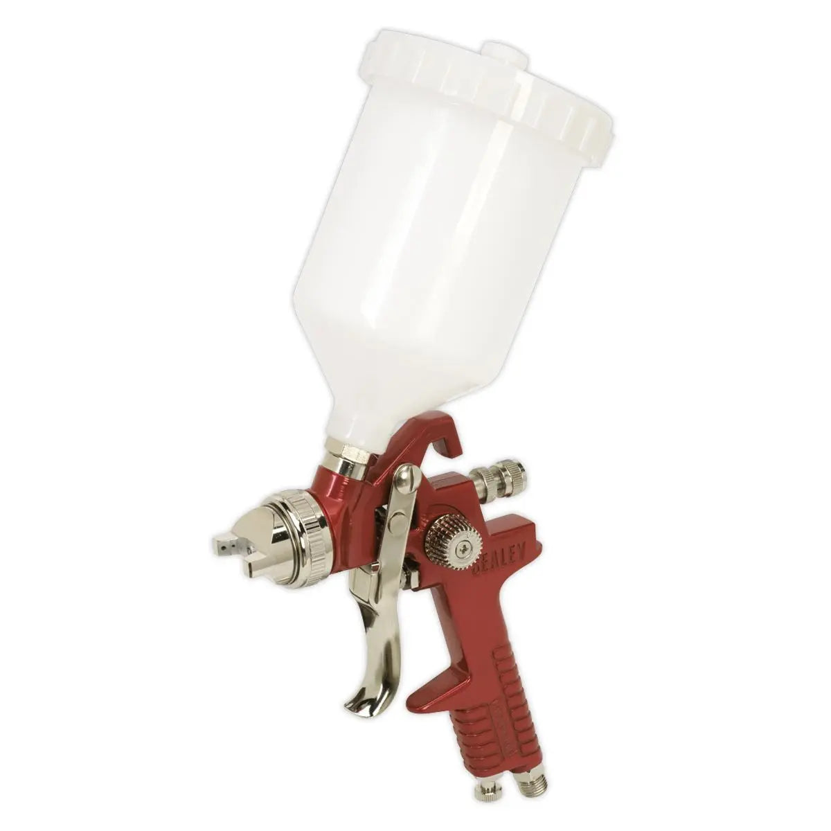 Sealey HVLP Gravity Feed Spray Gun - 2mm Set-Up - White Rose Tools