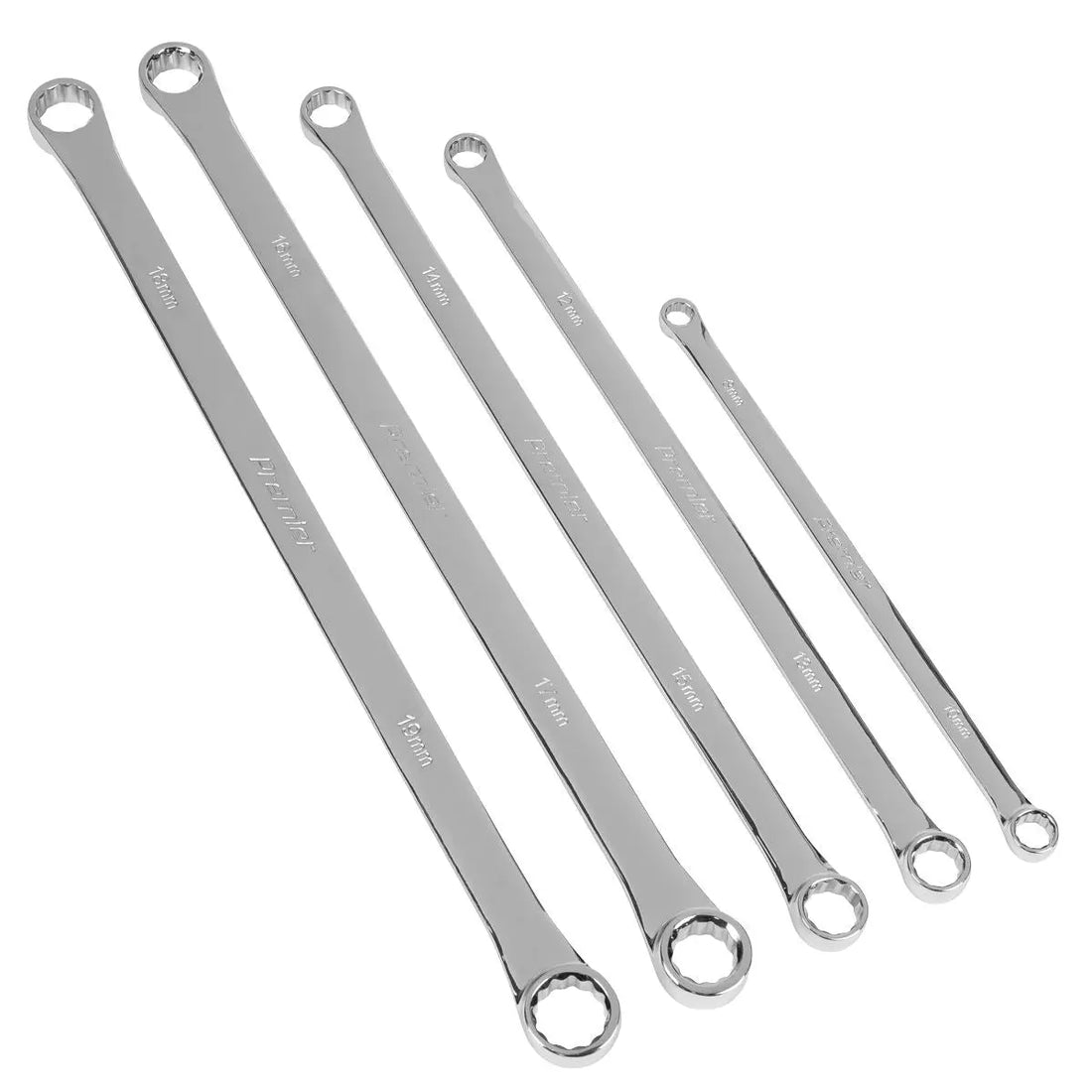 Sealey Premier Extra‑Long Ring Spanner Set 5pc | AK63110