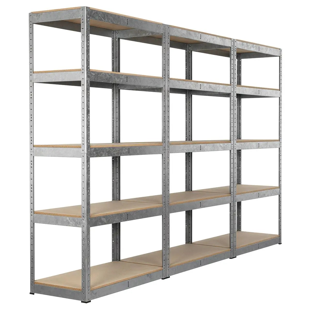 Sealey Racking Unit with 5 Shelves 350kg Capacity Per Level - Set of 3