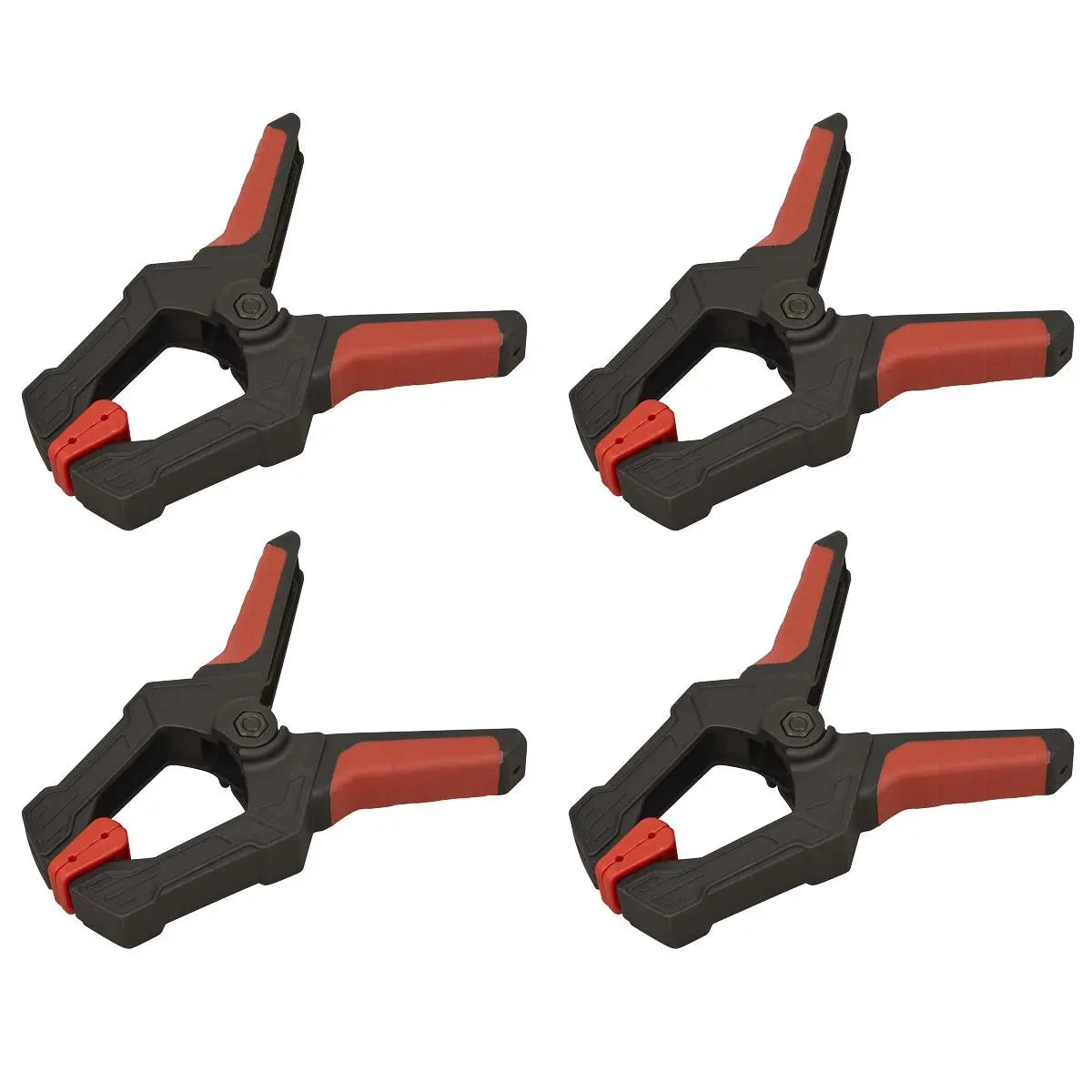 Sealey Spring Clamp Set 60mm 4pc – Strong, Adjustable & Soft Grip
