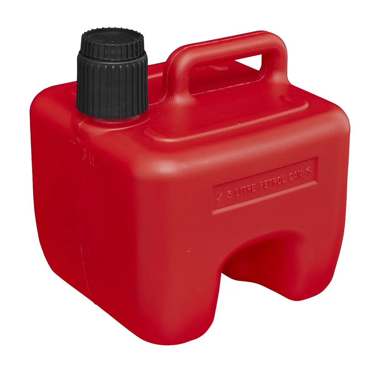 Sealey Stackable Fuel Can 3L - Red - White Rose Tools