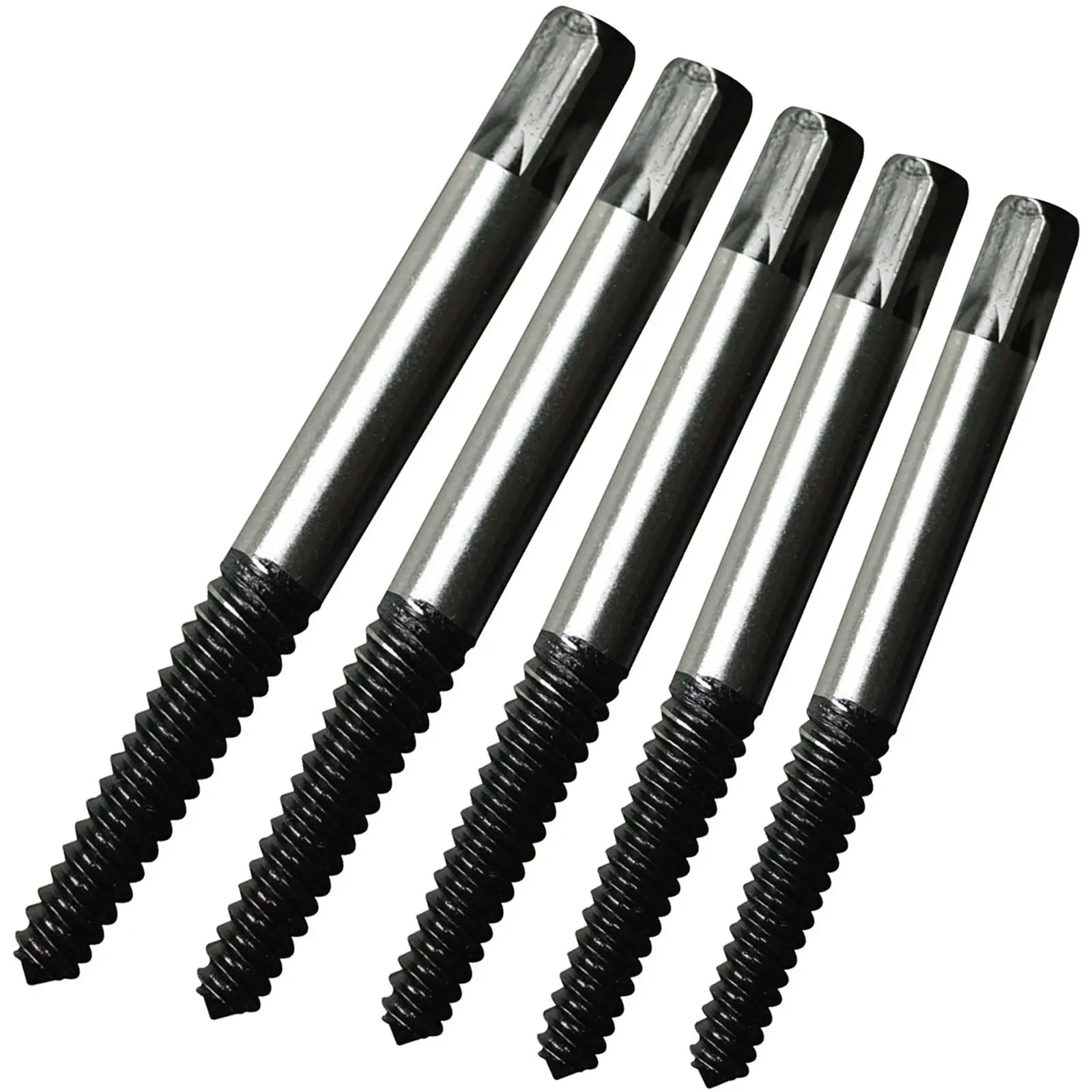 Silverline 5 Piece Screw Extractor Set 3-18mm Damaged Bolt Stud