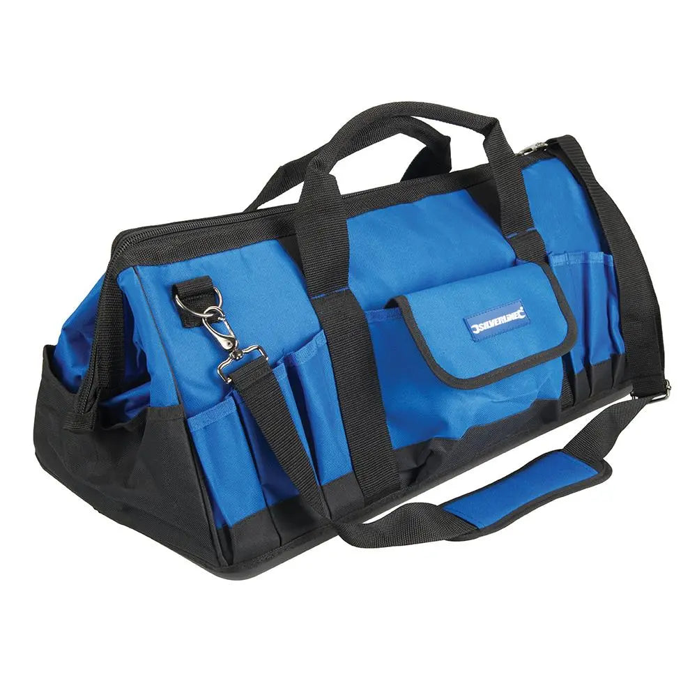 Silverline Tool Bag Hard Base 600 x 280 260mm 263598 - White Rose