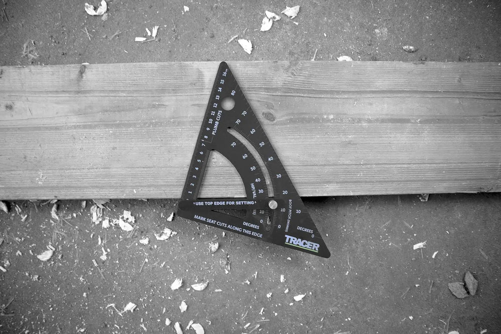 TRACER Adjustable Pro Rafter Square 7 - White Rose Tools