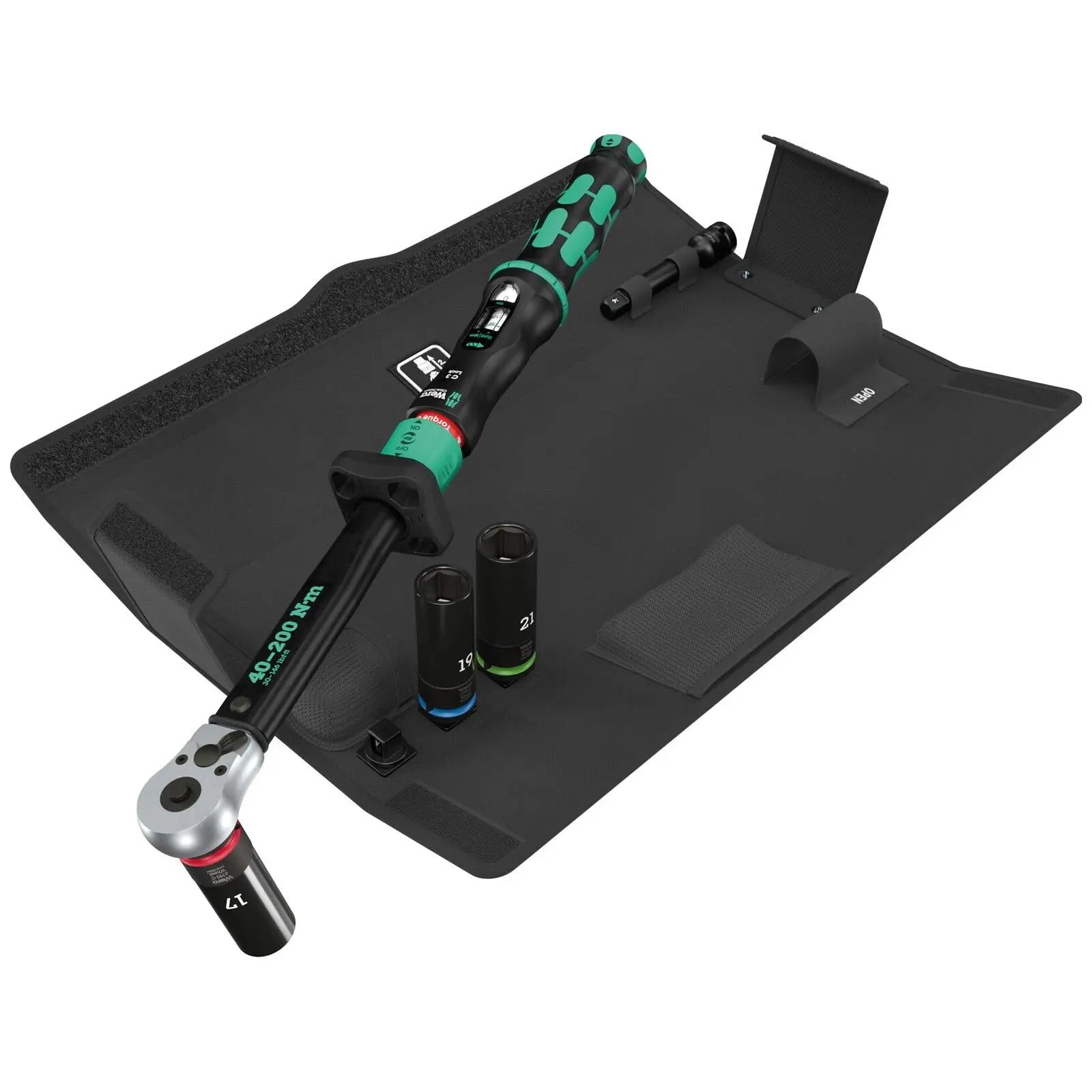 Wera Click‑Torque Lock C 3 Wheel Change Set | Torque Wrench 6pc