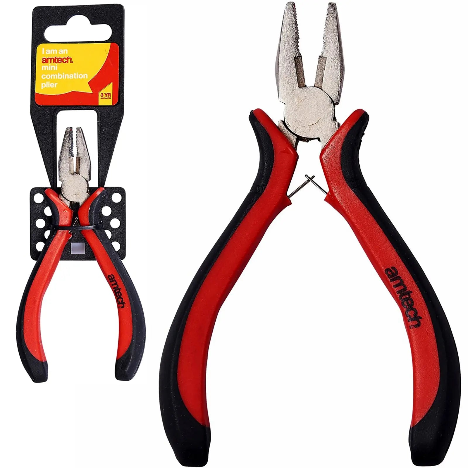 Amtech 120mm Mini Combination Pliers - White Rose Tools